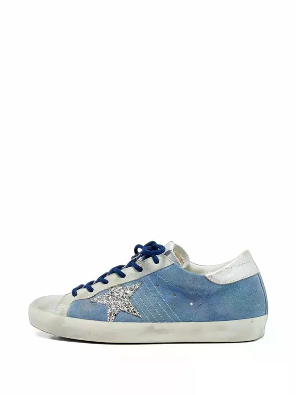 GOLDEN GOOSE Super-star Glitter-star Sneakers