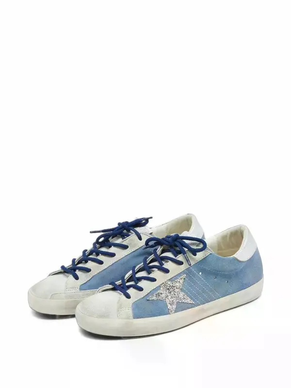 GOLDEN GOOSE Super-star Glitter-star Sneakers