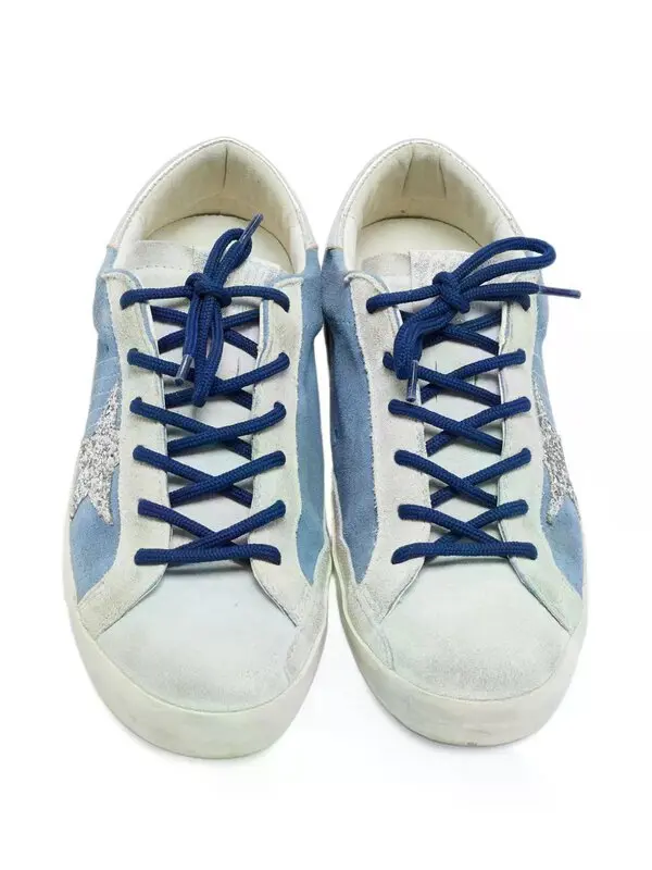 GOLDEN GOOSE Super-star Glitter-star Sneakers