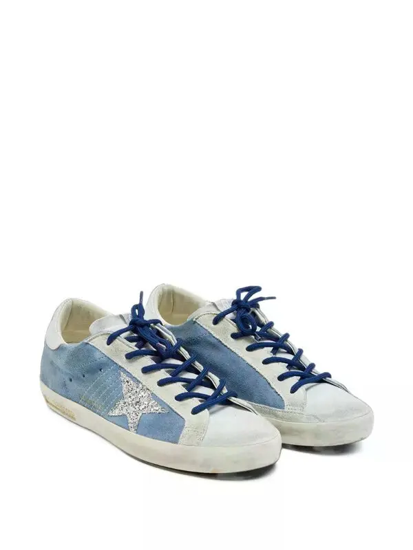 GOLDEN GOOSE Super-star Glitter-star Sneakers