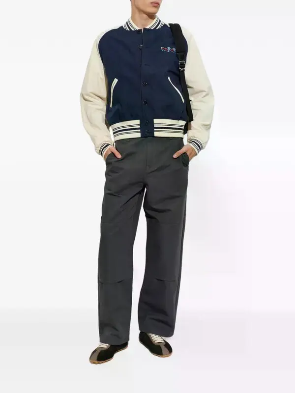 Kenzo Jumping Tiger Logo-embroidered Bomber Jacket