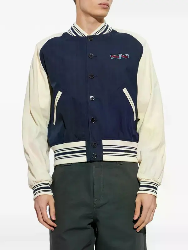 Kenzo Jumping Tiger Logo-embroidered Bomber Jacket