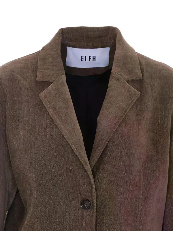 ELEH Single-breasted Corduroy Blazer