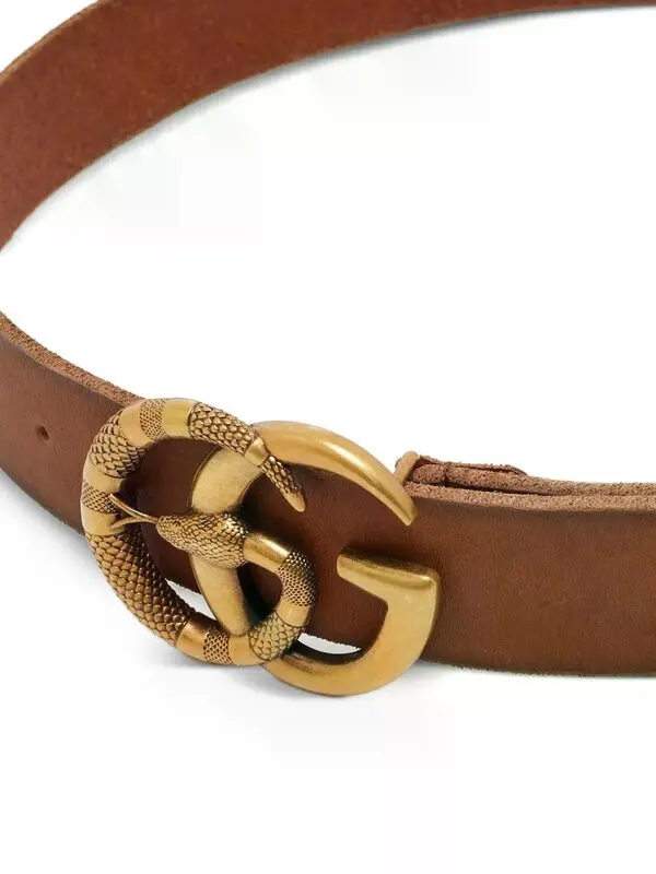 Gucci Double G Snake Belt
