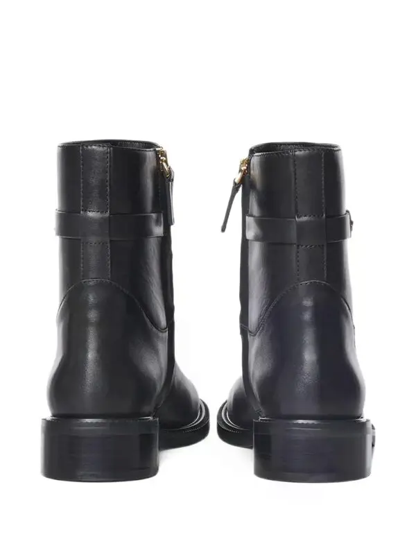 COCCINELLE Logo-plaque Leather Boots