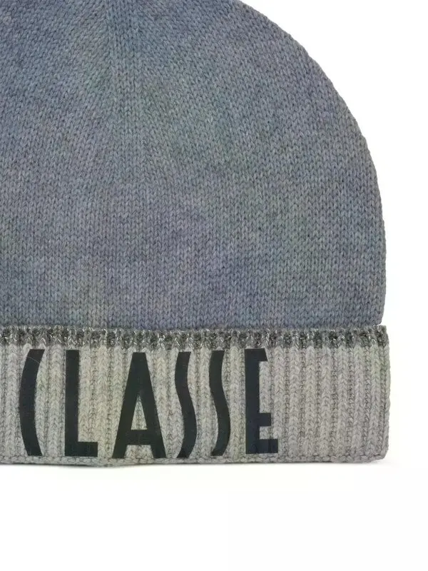 ALVIERO MARTINI 1° CLASSE Geo-print Beanie Hat