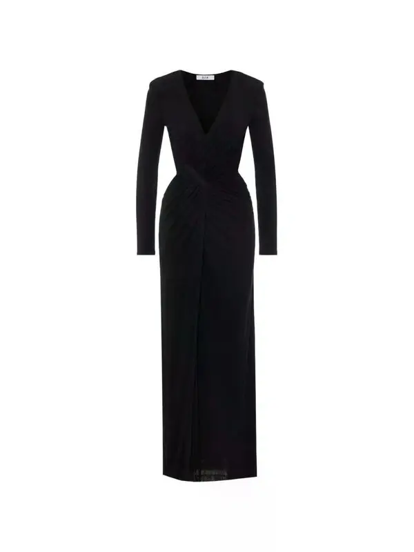 ELEH Ruched Maxi Dress