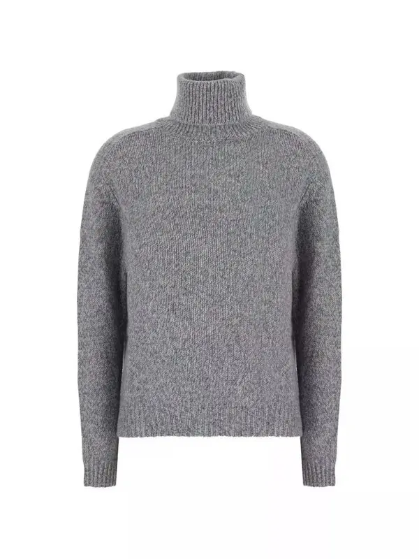 SOLOCASCMIR Roll-neck Knitted Sweater