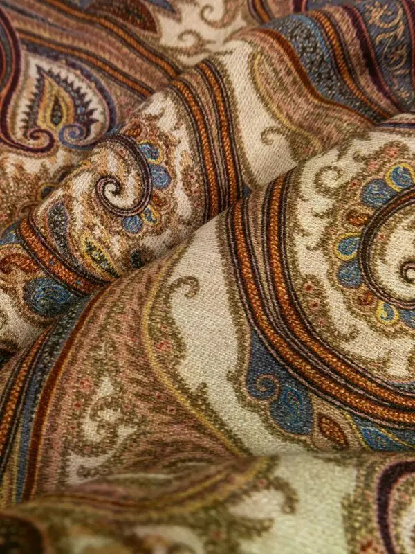 Etro Paisley Raw-edge Scarf