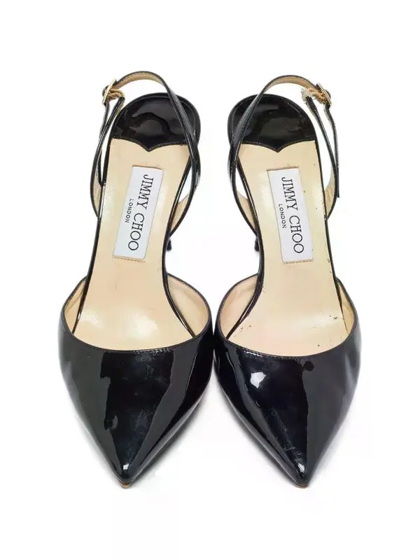 JIMMY CHOO Tilly Leather Heeled Pumps