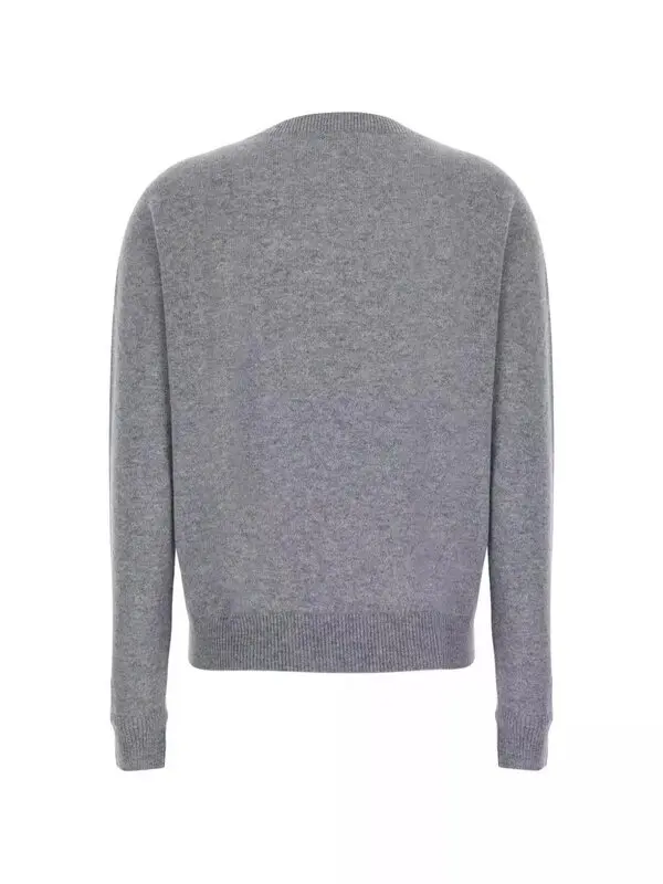 SOLOCASCMIR Crew-neck Ribbed-trim Sweater