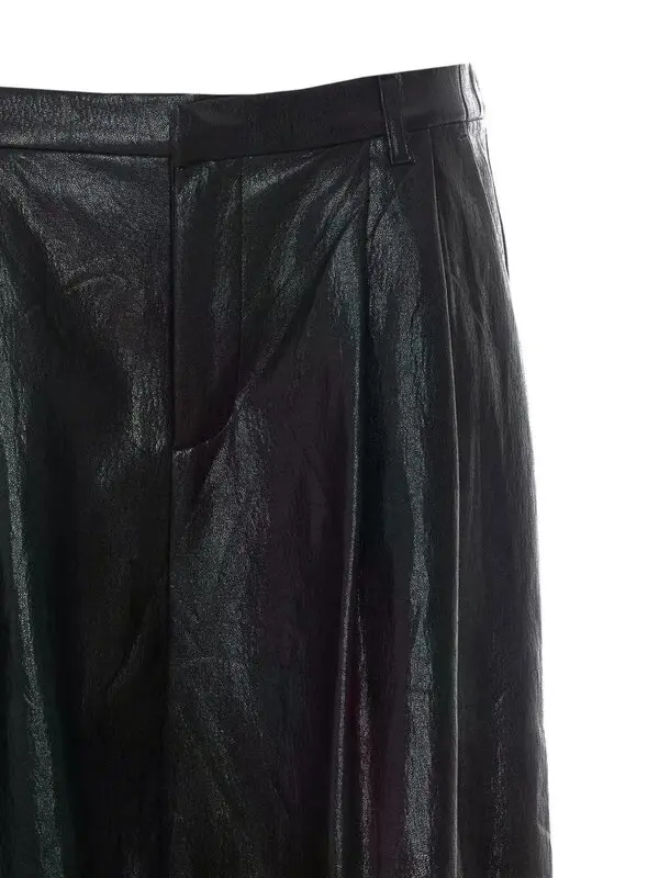 ELEH Pleated Wide-leg Trousers