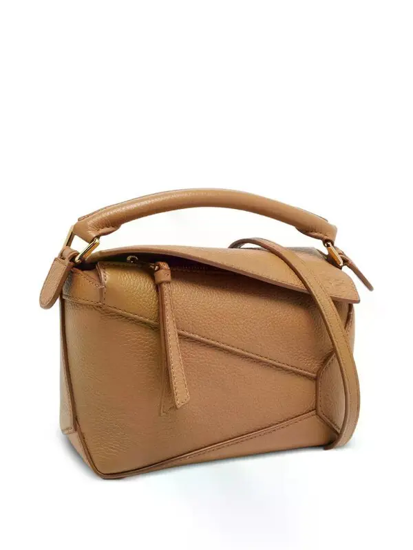 Loewe 2023 Puzzle Edge Shoulder Mini Bag - Brown