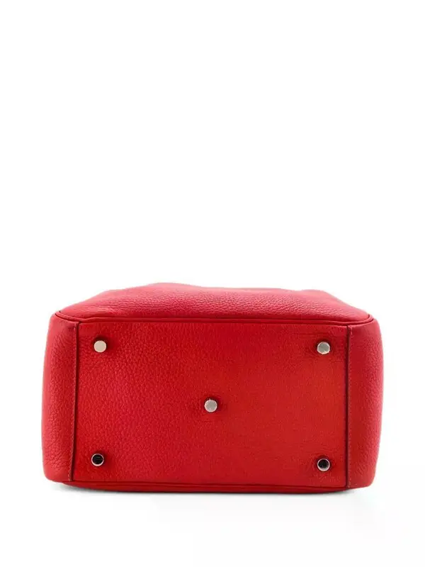Hermès Lindy Bag Clemence 26 Shoulder Bag - Red