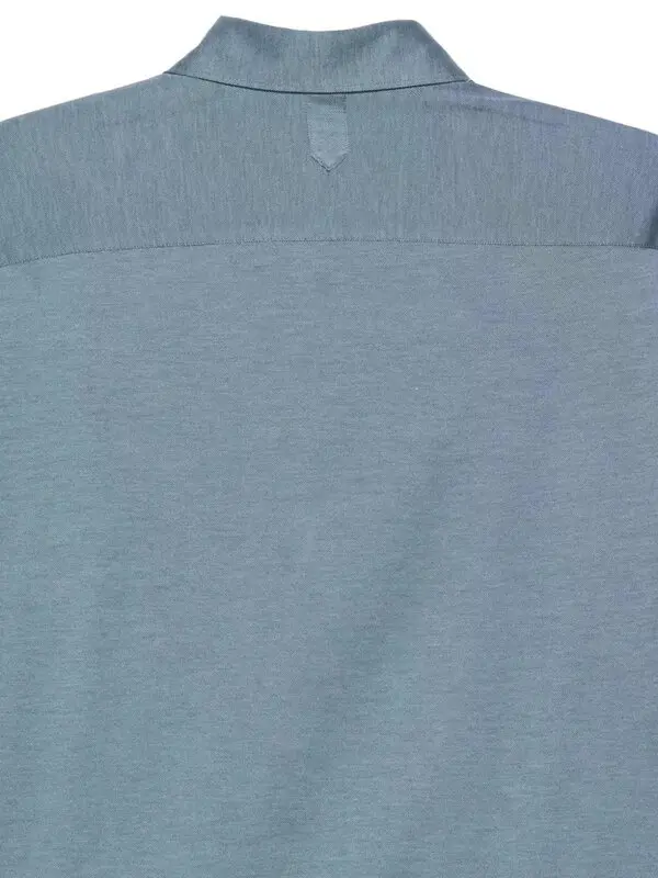 Canali Spread-collar Button-up Shirt