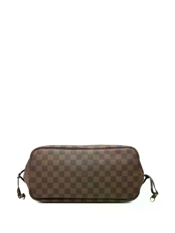 LOUIS VUITTON 2011 Damier Ebene Neverfull Mm Tote Bag