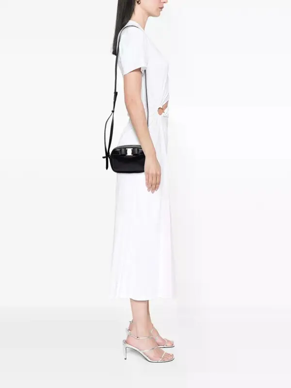 FERRAGAMO 2010-2026 Smooth Calfskin Vara Bow Camera Bag Crossbody Bag