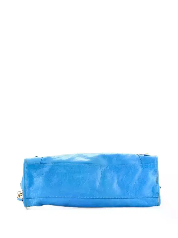 Balenciaga City Giant Studs Bag Leather Medium Satchel