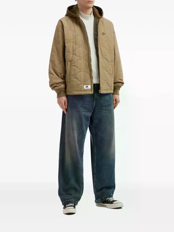 CHOCOOLATE Quilted Hooded Jacket