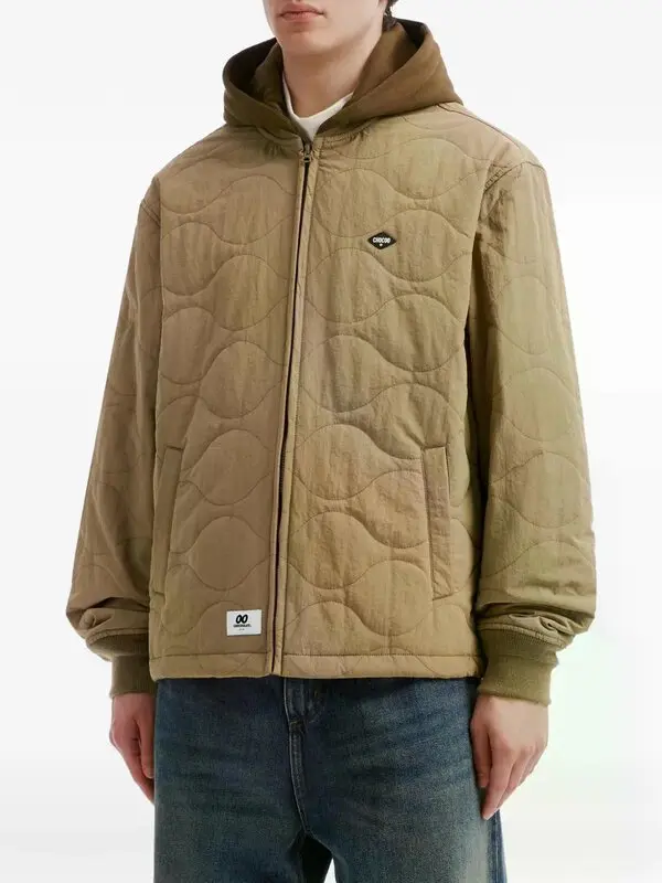 CHOCOOLATE Quilted Hooded Jacket