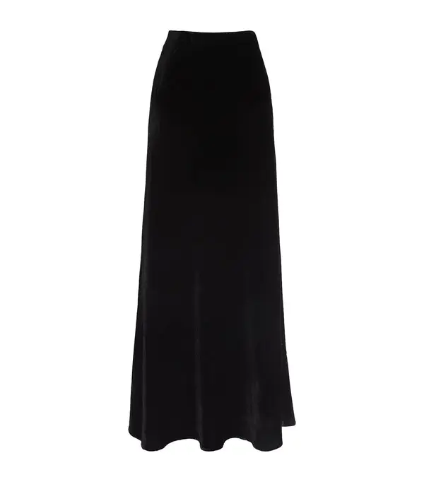 RÓHE Velvet Maxi Skirt