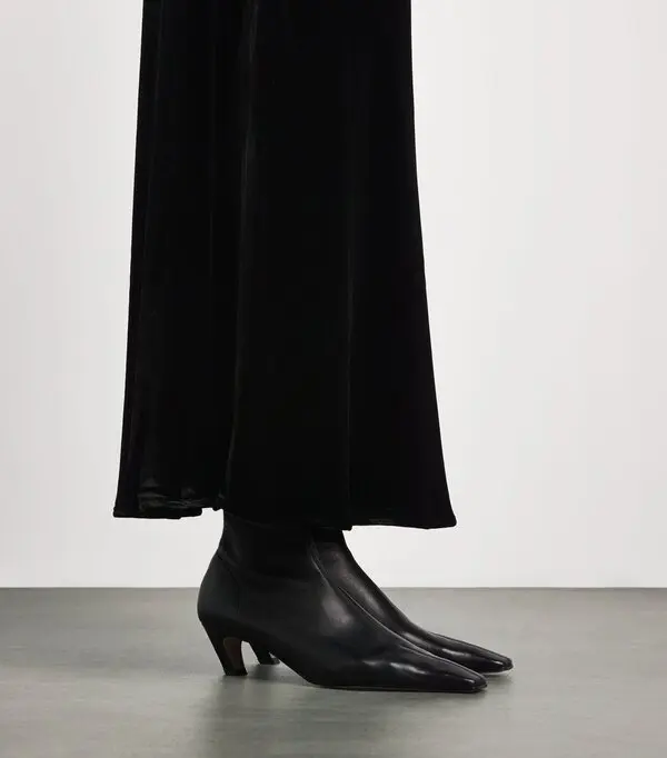 RÓHE Velvet Maxi Skirt