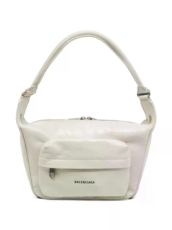 Balenciaga Medium Raver Distressed Shoulder Bag