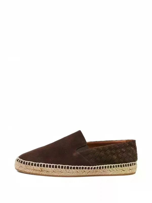 Bottega Veneta Intrecciato Suede Espadrilles