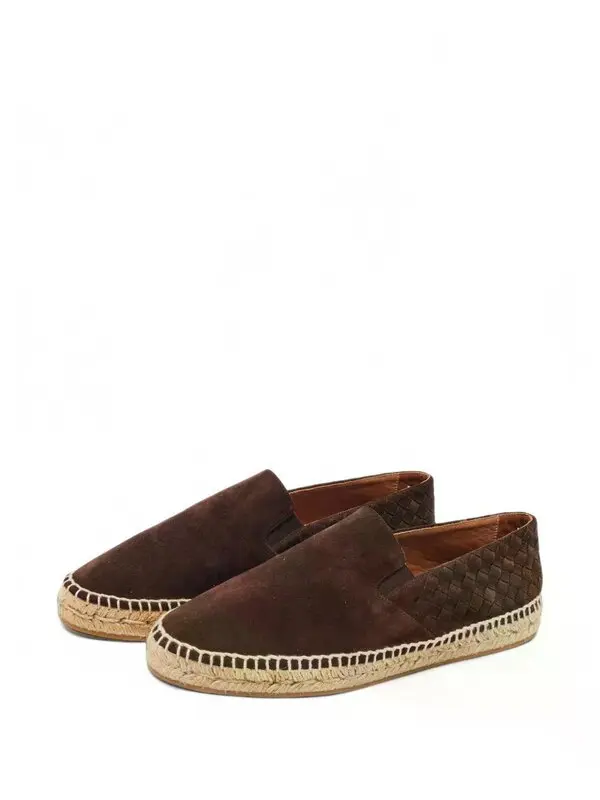 Bottega Veneta Intrecciato Suede Espadrilles