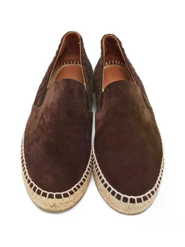 Bottega Veneta Intrecciato Suede Espadrilles