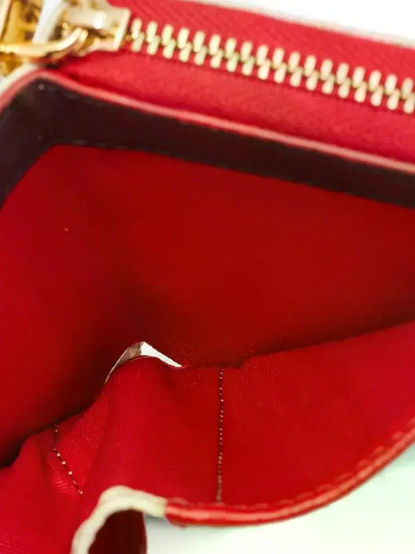 Carolina Herrera Matryoshka Locked Canvas Wallet