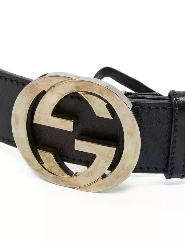 Gucci Interlocking G Leather Belt