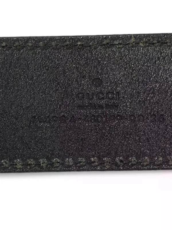 Gucci Interlocking G Leather Belt