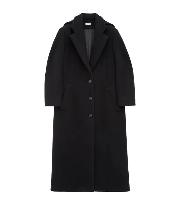 Loewe Cashmere Hooded Coat