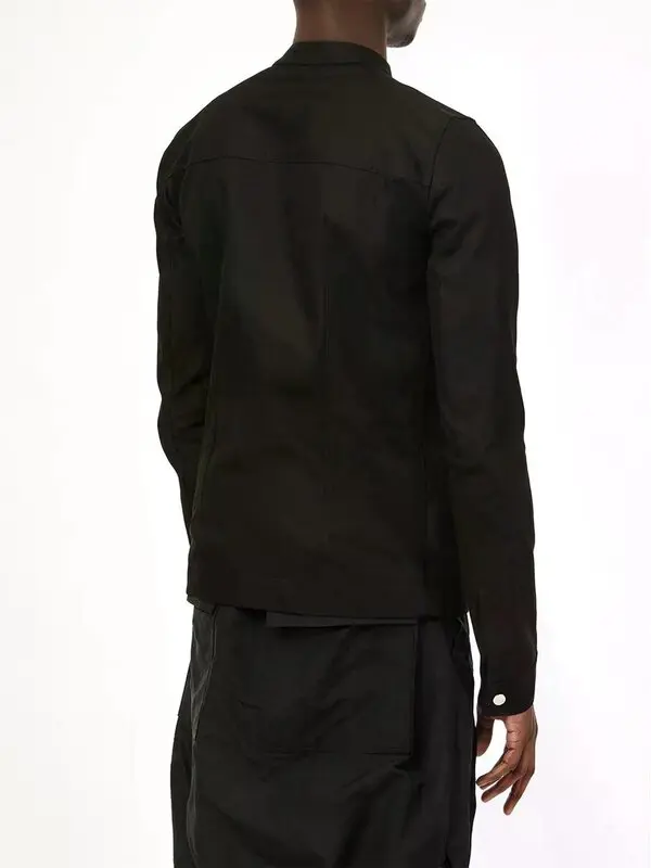 Rick Owens Band Collar Jacket