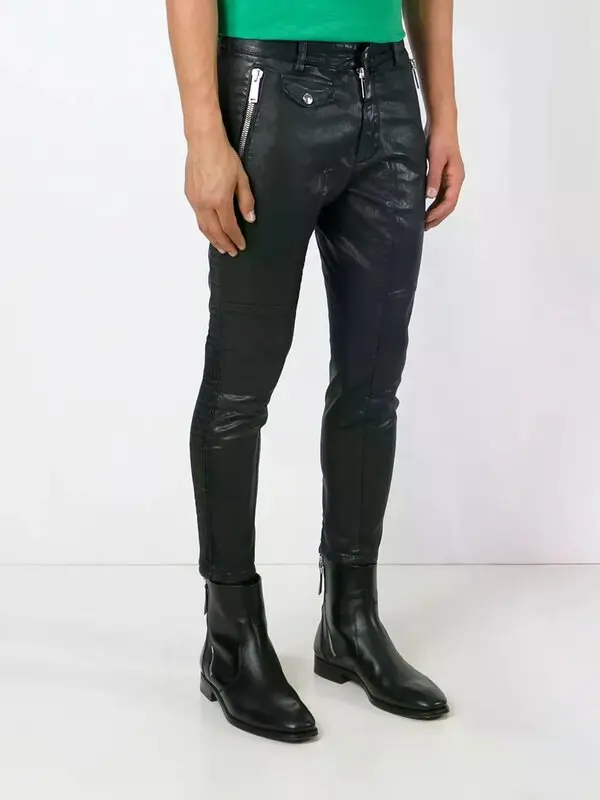 Dsquared2 Faux-leather Skinny Trousers