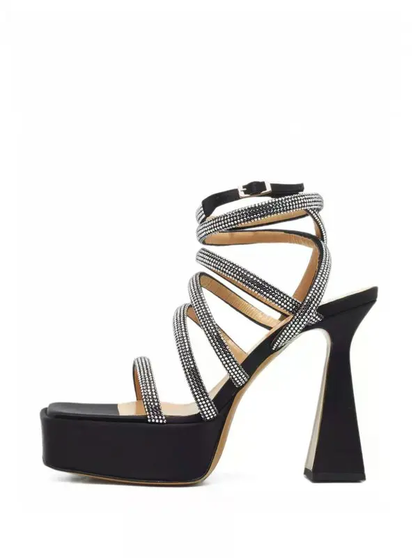 Mach & Mach Sydney Crystal-embellished Sandals