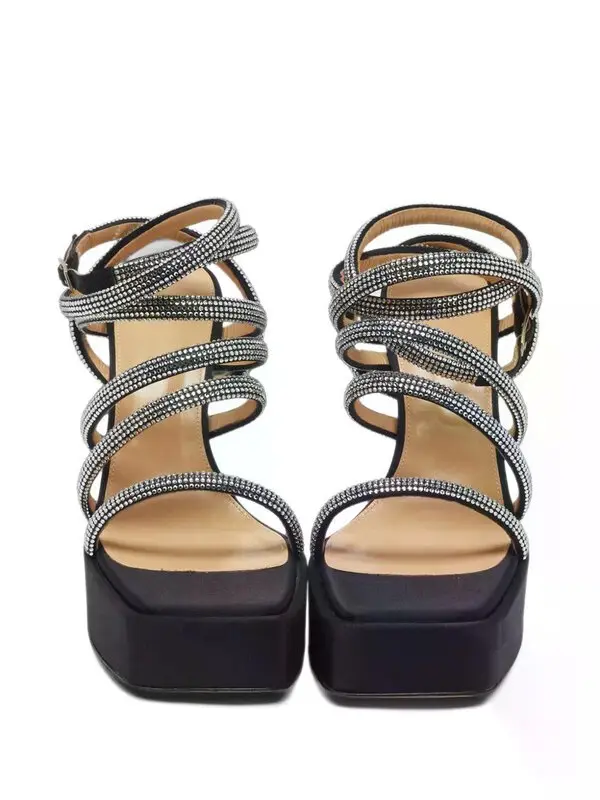 Mach & Mach Sydney Crystal-embellished Sandals