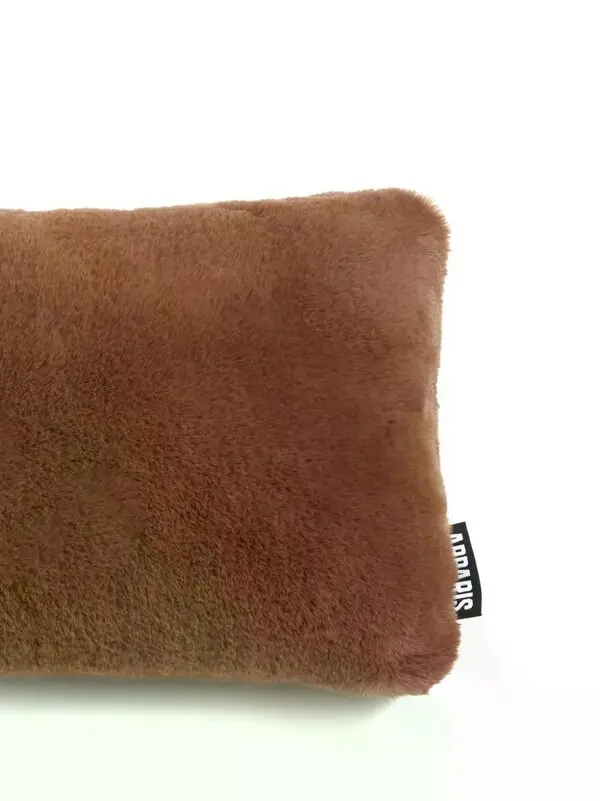 Apparis Cecily Faux-fur Cushion - Brown