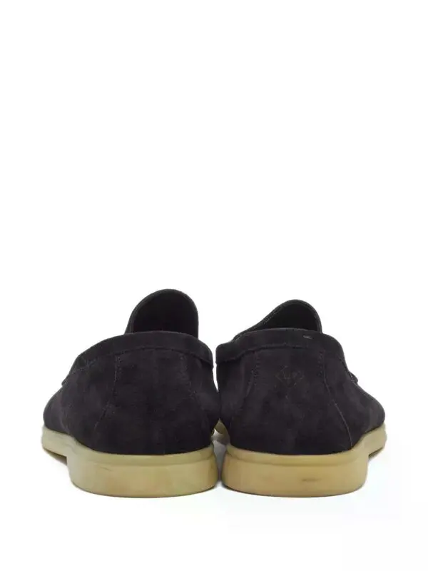 Loro Piana Summer Walk Suede Loafers