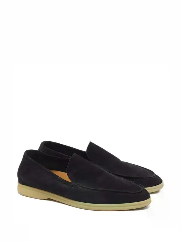 Loro Piana Summer Walk Suede Loafers