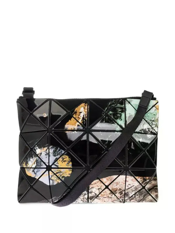 Issey Miyake Cosmic Abstract-print Crossbody Bag - Black