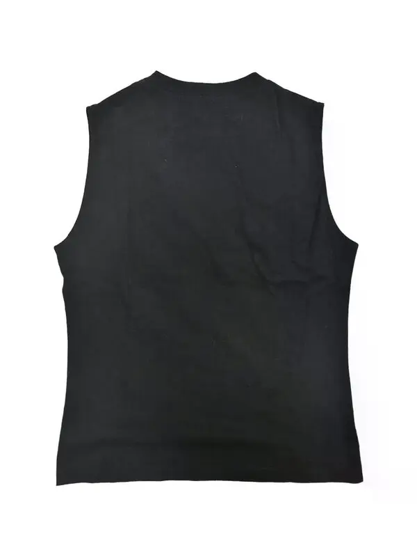 Dior 2003 Logo-patch Tank Top