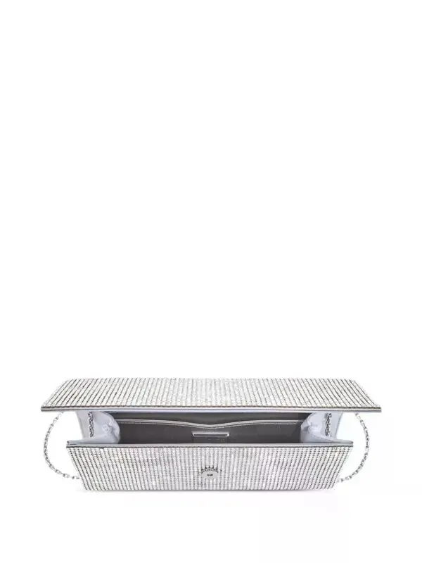 Judith Leiber Crystal-embellished Chain-strap Clutch Bag