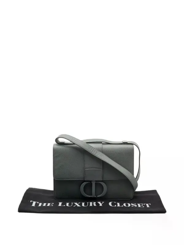Dior 2020 30 Montaigne Flap Shoulder Bag - Grey