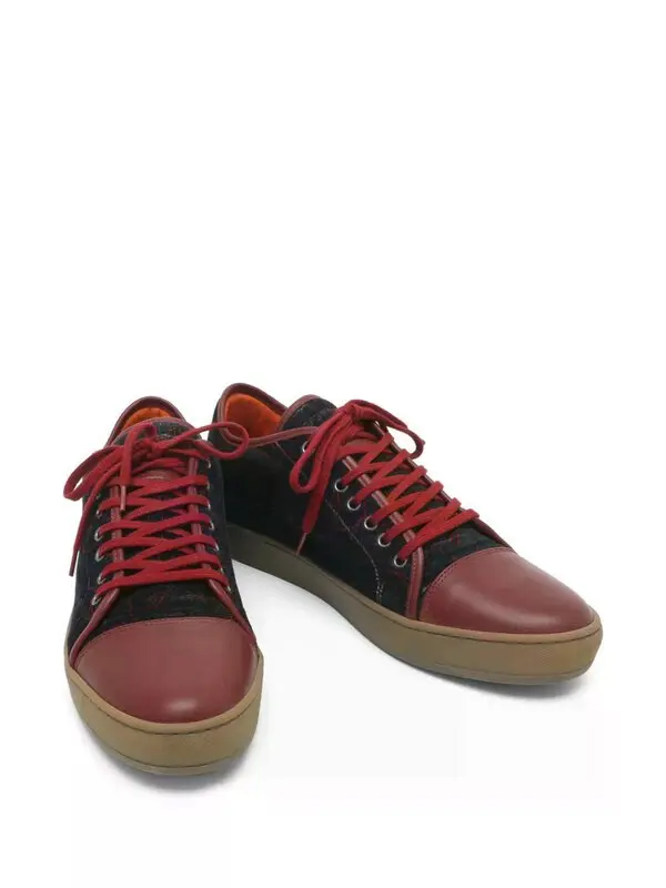 LOUIS VUITTON Paisley-print Velvet-panel Sneakers