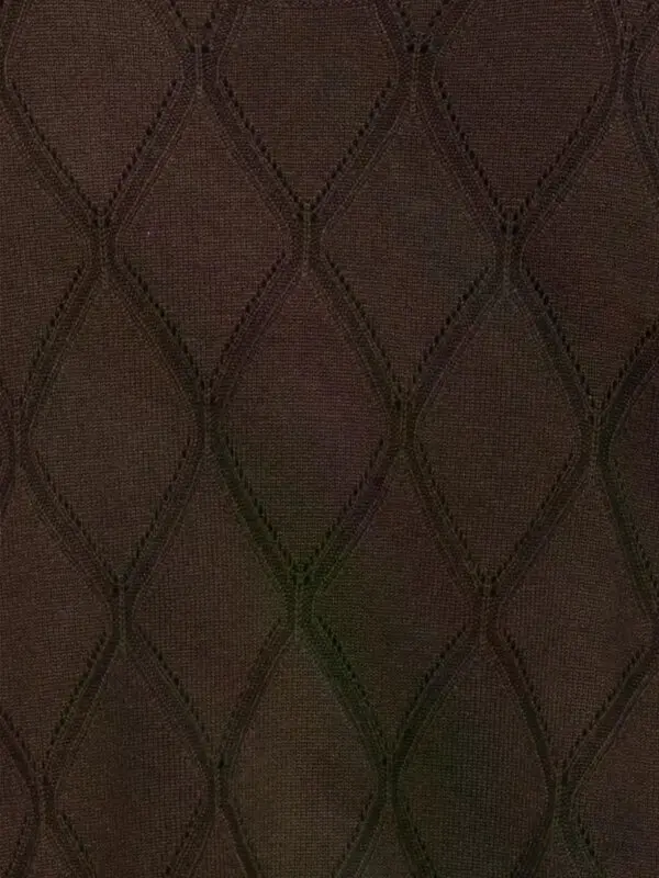 Marina Rinaldi Mrstritone Diamond-pointelle Sweater