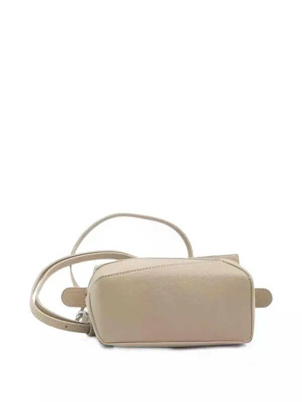 Loewe Mini Puzzle Edge Bag In Soft Grained Calfskin - Neutrals