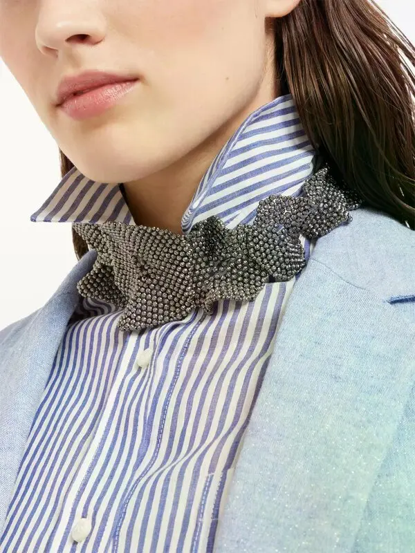 Brunello Cucinelli Monili Ruffled Necklace