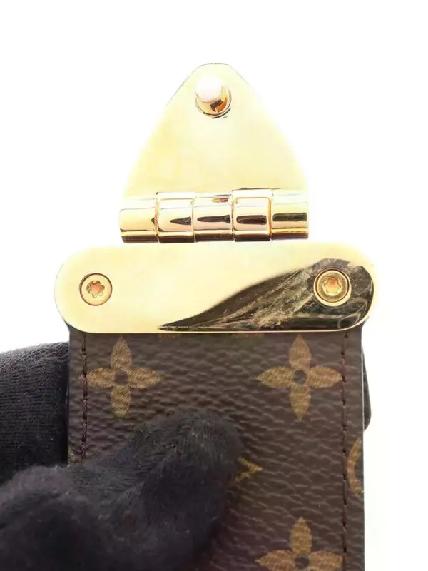 LOUIS VUITTON 2021-2026 Monogram Reverse Petite Malle Crossbody Bag
